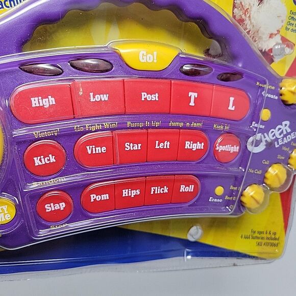 Whirl | Toys | Vintage 997 Cheerleader Spirit Cheer Machine Handheld ...